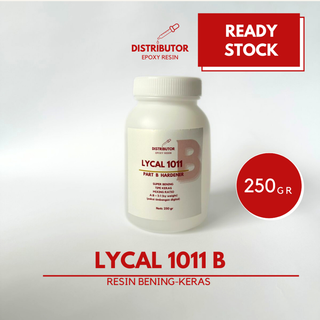 Jual Resin bening Lycal keras - Lycal 1011 part B saja - 250 gr ...