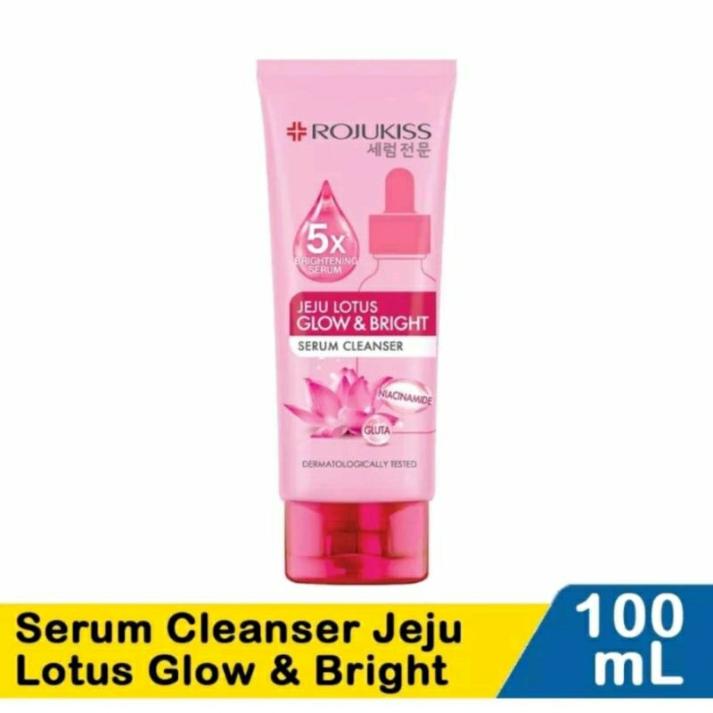 Jual ROJUKISS Facial Serum Cleanser Jeju Lotus Glow & Bright 100 ml ...