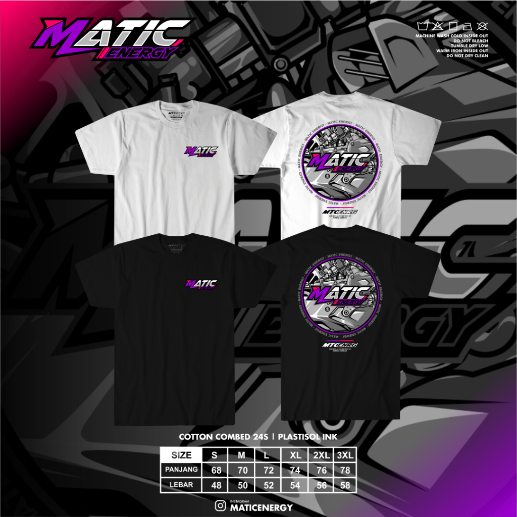 Jual KAOS MATIC ENERGY V2 | Shopee Indonesia Jual KAOS MATIC ENERGY V2 | Shopee Indonesia