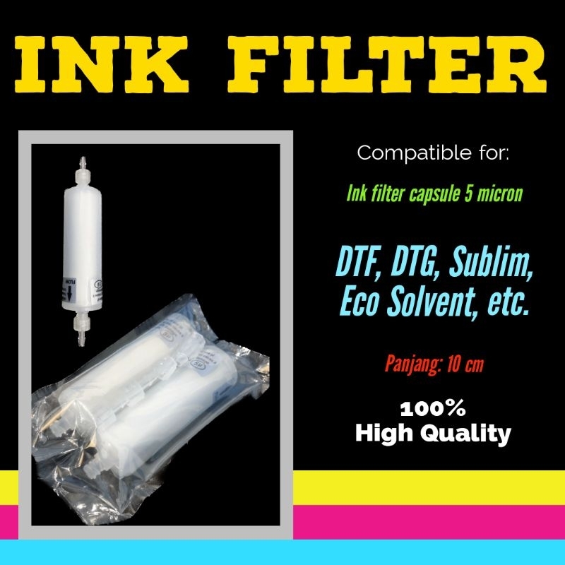 Jual Ink Filter Filter Tinta DTF 5x3 6x4 | Shopee Indonesia