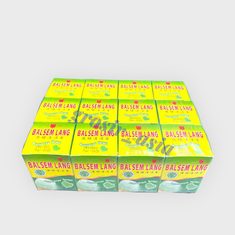 Jual Balsem Lang 20 GR Isi 12 Pcs | Shopee Indonesia