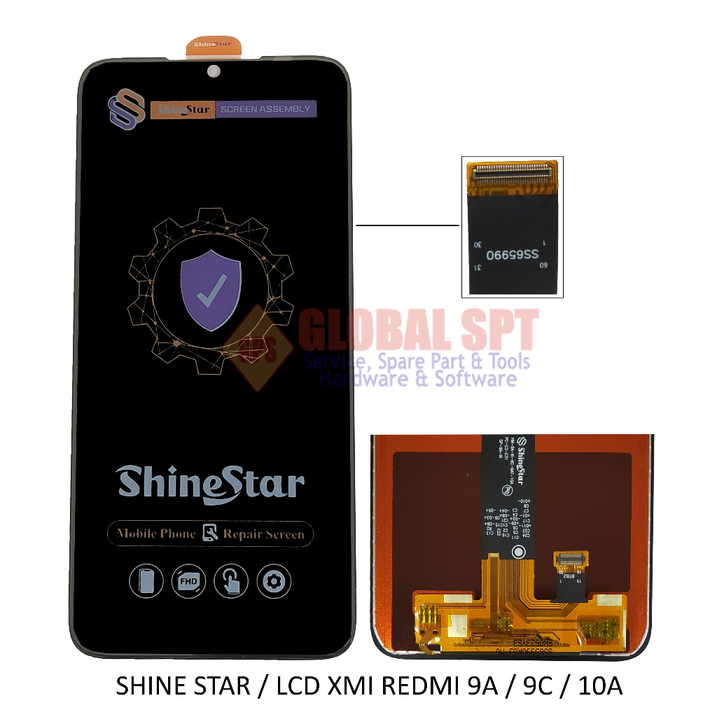 Jual SHINE STAR / LCD TOUCHSCREEN XIAOMI REDMI 9A / 9C / 10A | Shopee ...