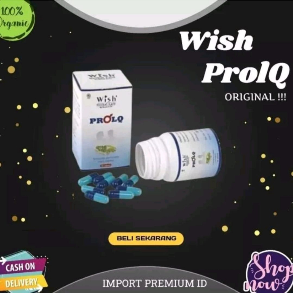 Jual GARANSI ORIGINAL WISH PROLQ PRO LQ SUPLEMEN KESEHATAN PRIA ...