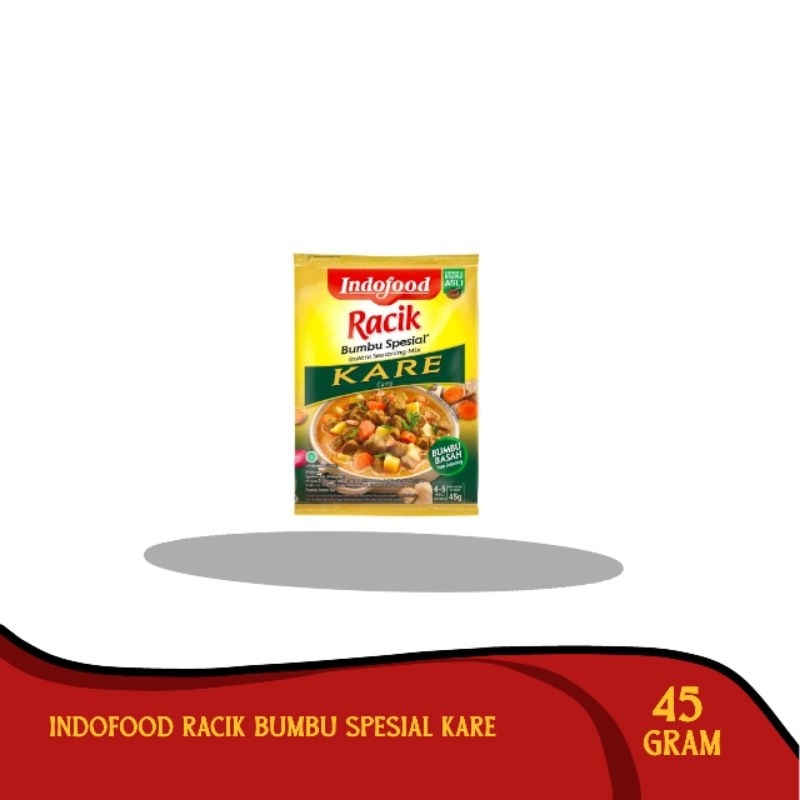 Jual Indofood Racik Bumbu Spesial Kare 45 g | Shopee Indonesia