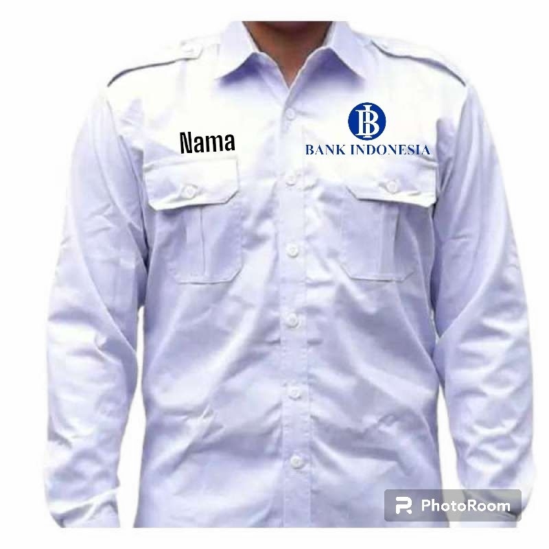 Jual KEMEJA KERJA BAJU SERAGAM KERJA BUMN BANK INDONESIA | Shopee Indonesia