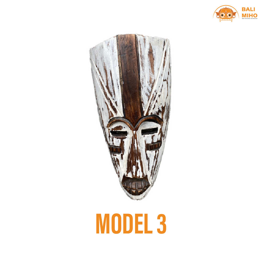 Jual Patung Topeng Suku Asmat Mini 20 cm - Topeng Kayu Dekorasi Dinding ...