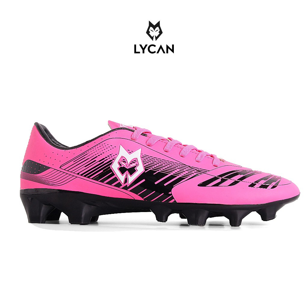 Jual LYCAN - Sepatu Sepak Bola Lycan Senses Fushia Black 100% Original ...