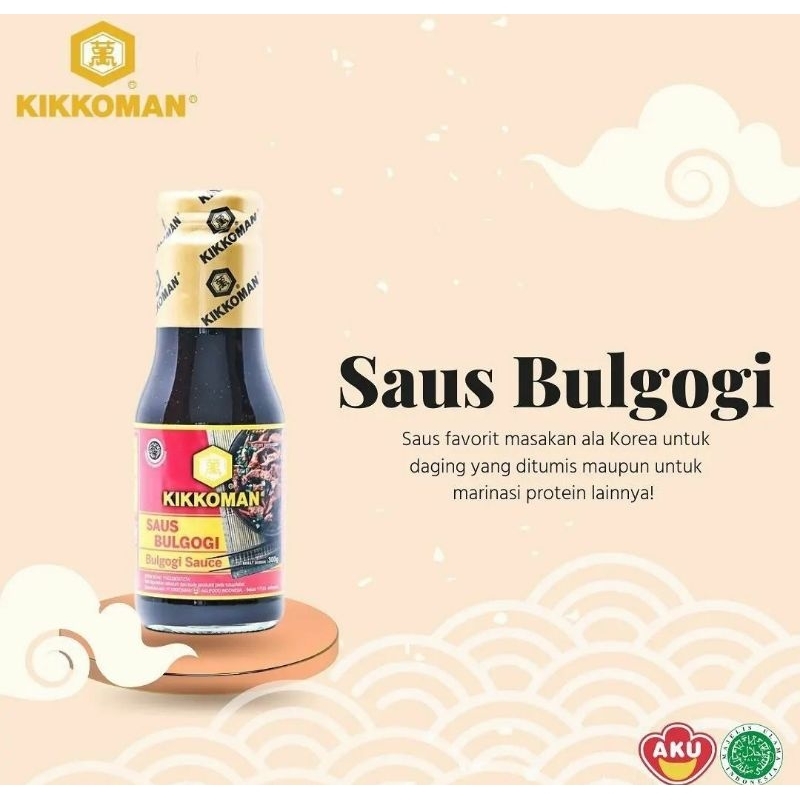 Jual kikkoman sauce bulgogi / kikoman saus saos / grill bakar | Shopee ...