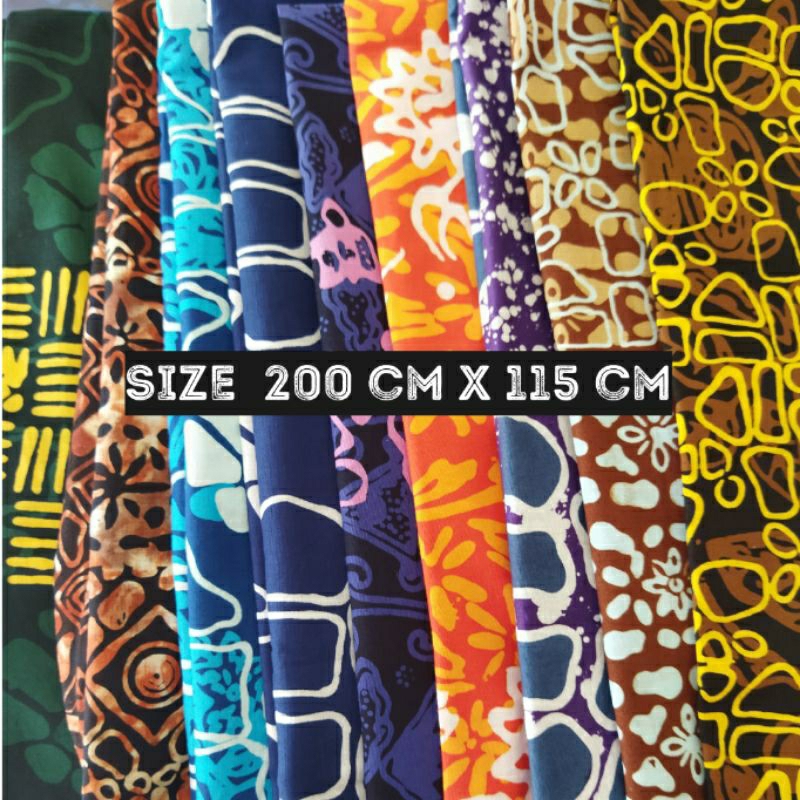 Jual KAIN BATIK HANDMADE KHAS SALATIGA BAHAN KATUN HALUS PREMIUM 2 ...