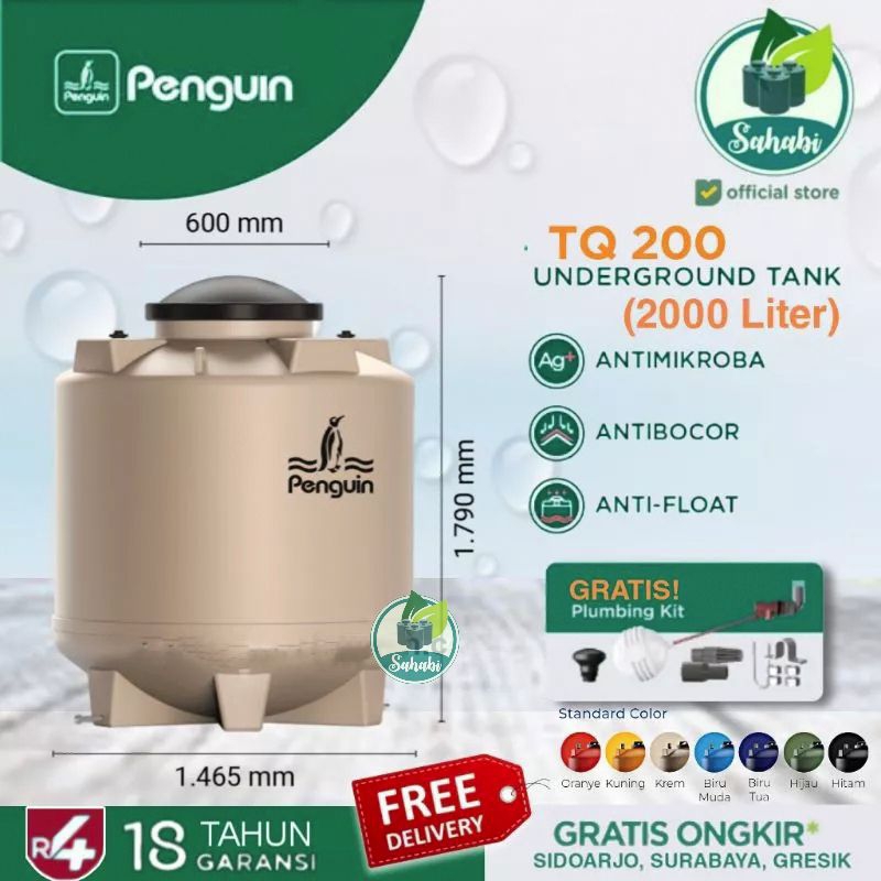 Jual Tandon Air / Toren Air / Tangki Air Underground Tank PENGUIN ...