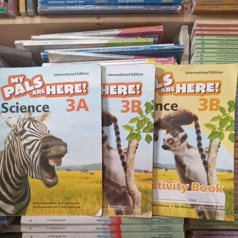 Jual My Pals are Here Science 3 A & B dan Activity Book 3B | Shopee Indonesia