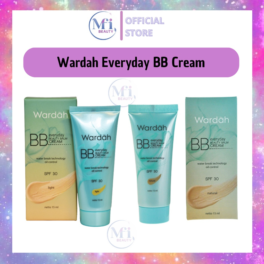 Jual MFI - Wardah Everyday BB Cream 15 ML | All Series | Shopee Indonesia