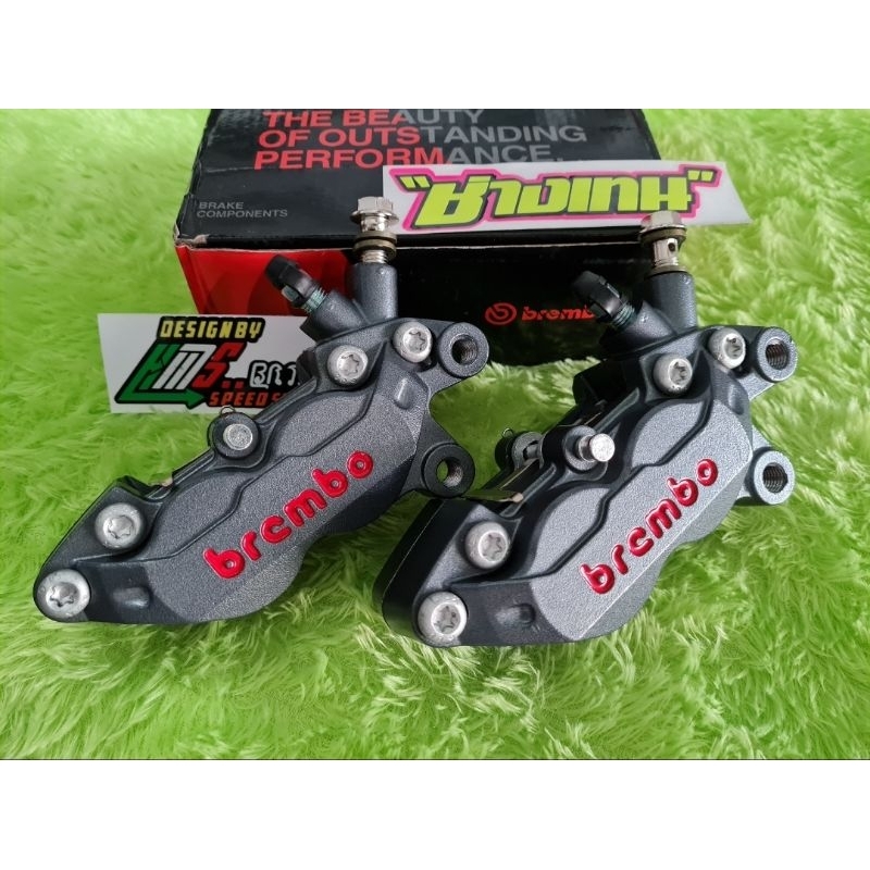 Jual Kaliper Brembo Big 4piston Axial ( Kanan ) | Shopee Indonesia