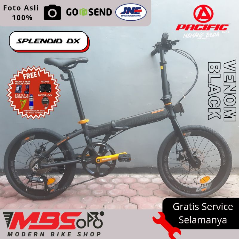 Jual Sepeda Lipat Pacific Splendid dx 200 20 Inch Alloy Pasific Folding Bike Dewasa | Shopee ...