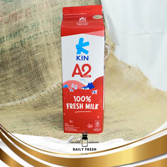 Jual KIN A2 FRESH MILK FULL CREAM | KIN SUSU SEGAR 1 LITER | Shopee Indonesia