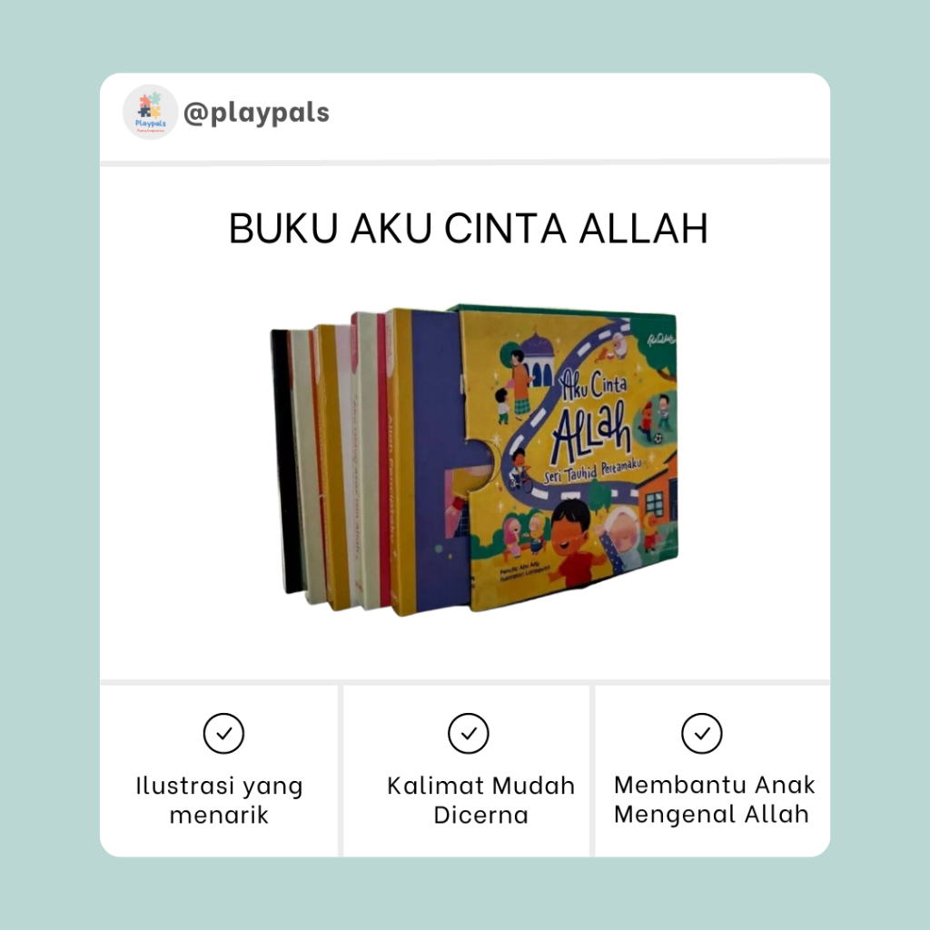 Jual BUKU AKU CINTA ALLAH SERI TAUHID PERTAMAKU (NOTA1) | Shopee Indonesia