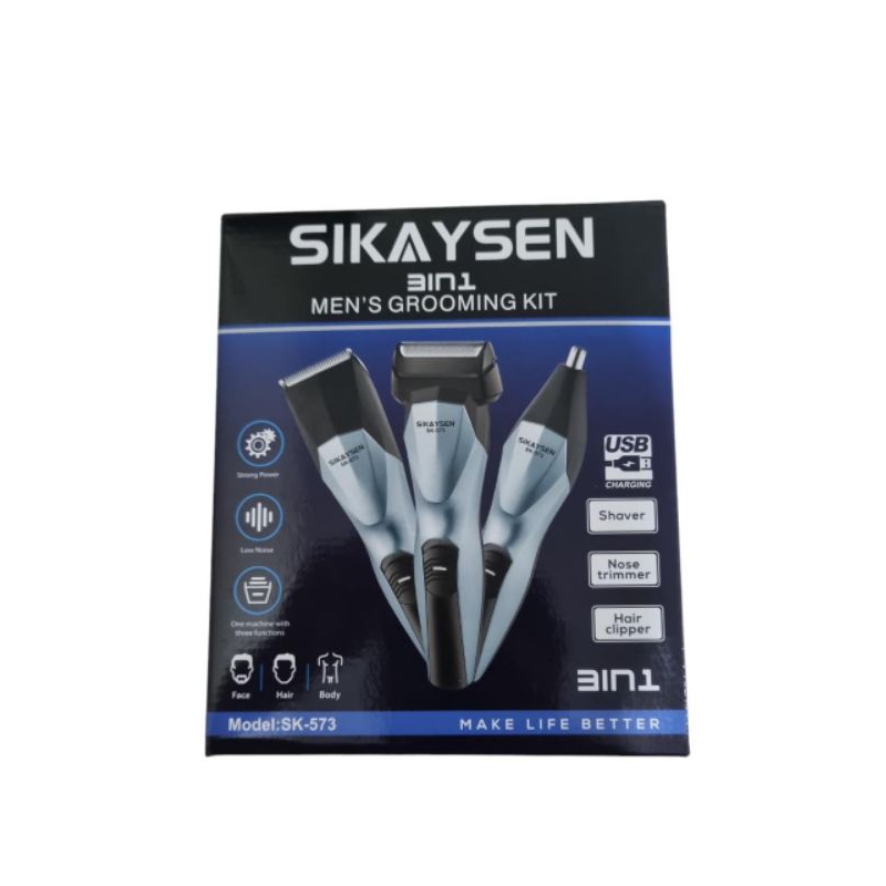 Jual SIKAYSEN Cukuran Rambut 3in1 Alat Cukur Elektrik 3in1 Clipper ...