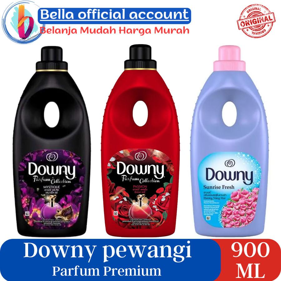 Jual DOWNY Pewangi Pelembut Pakaian Mystique Hitam - Sunrise fresh ...