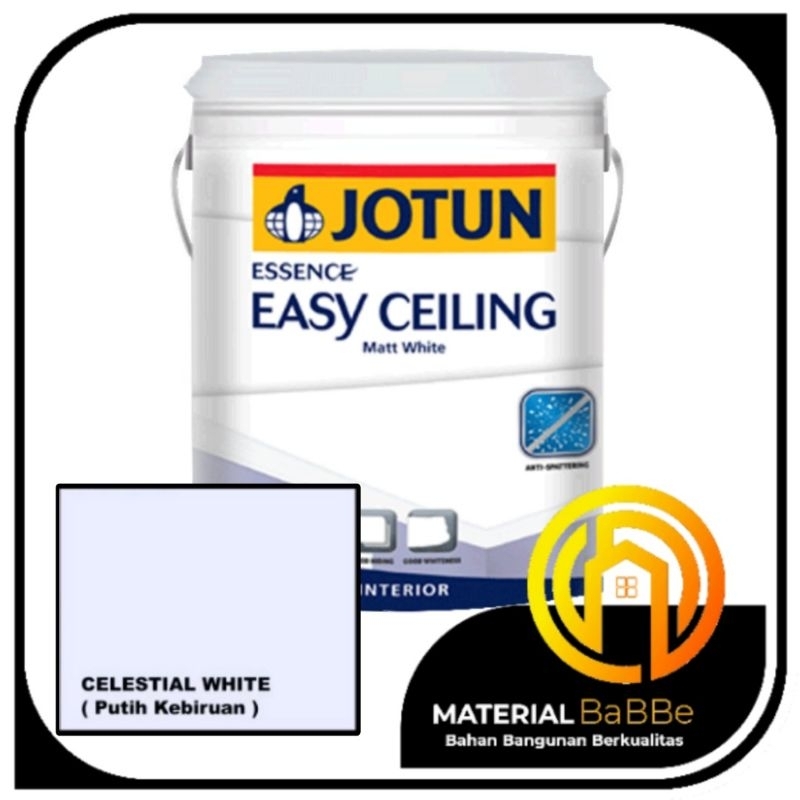 Jual Jotun Essence Easy Ceiling Celestial White 18 Liter | Cat Plafon ...