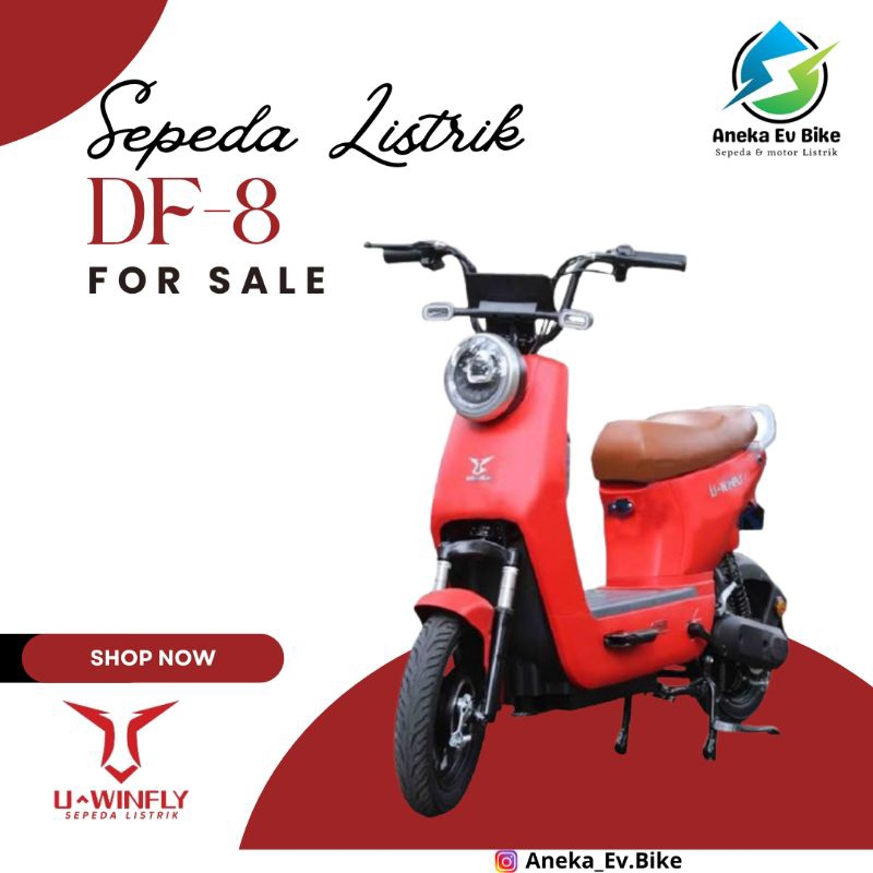 Jual Sepeda Listrik Uwinfly Dragon Fly 8 | DF8 | Shopee Indonesia