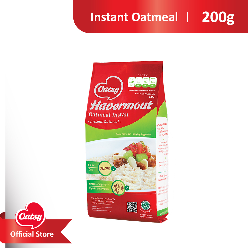 Jual OATSY Instant Oatmeal 200g | Shopee Indonesia