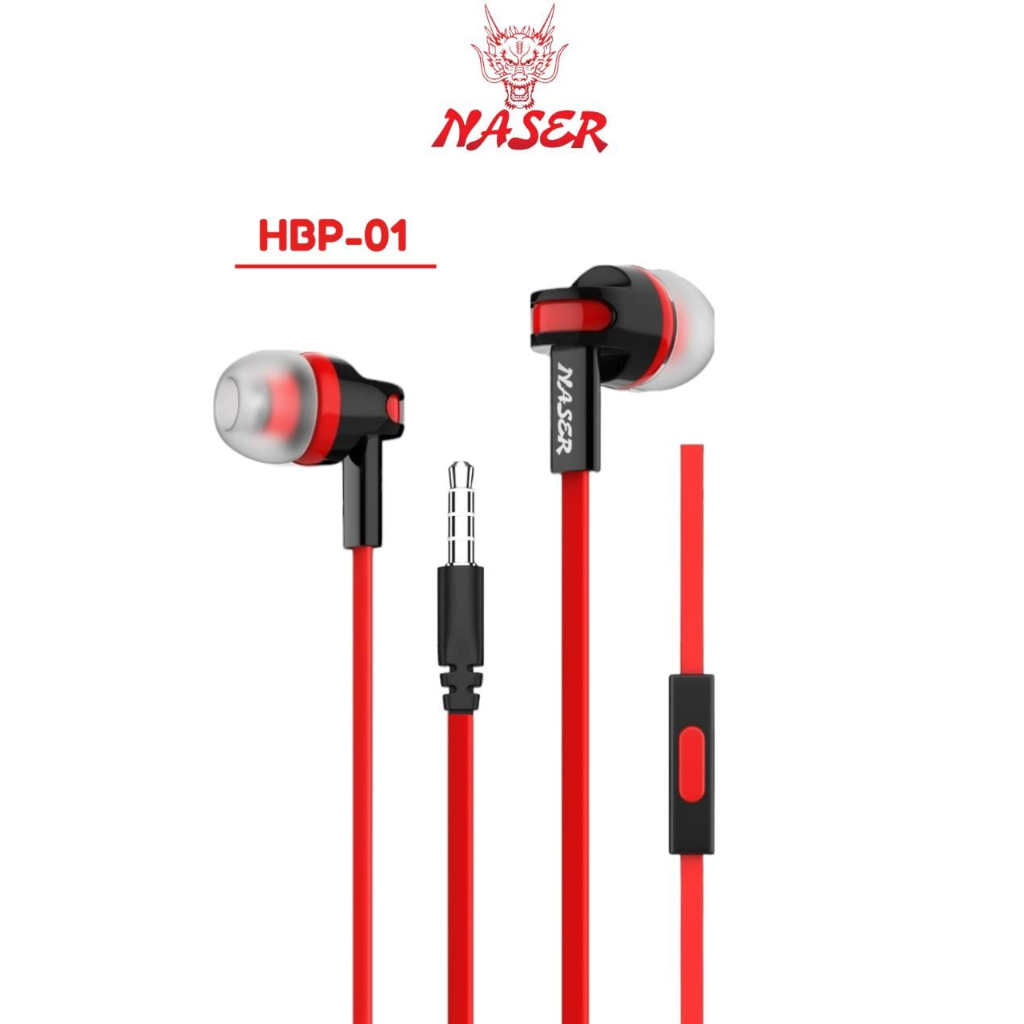 Jual NASER HANDSFREE HBP-01 / Handsfree Jack Universal / Extra Bass ...