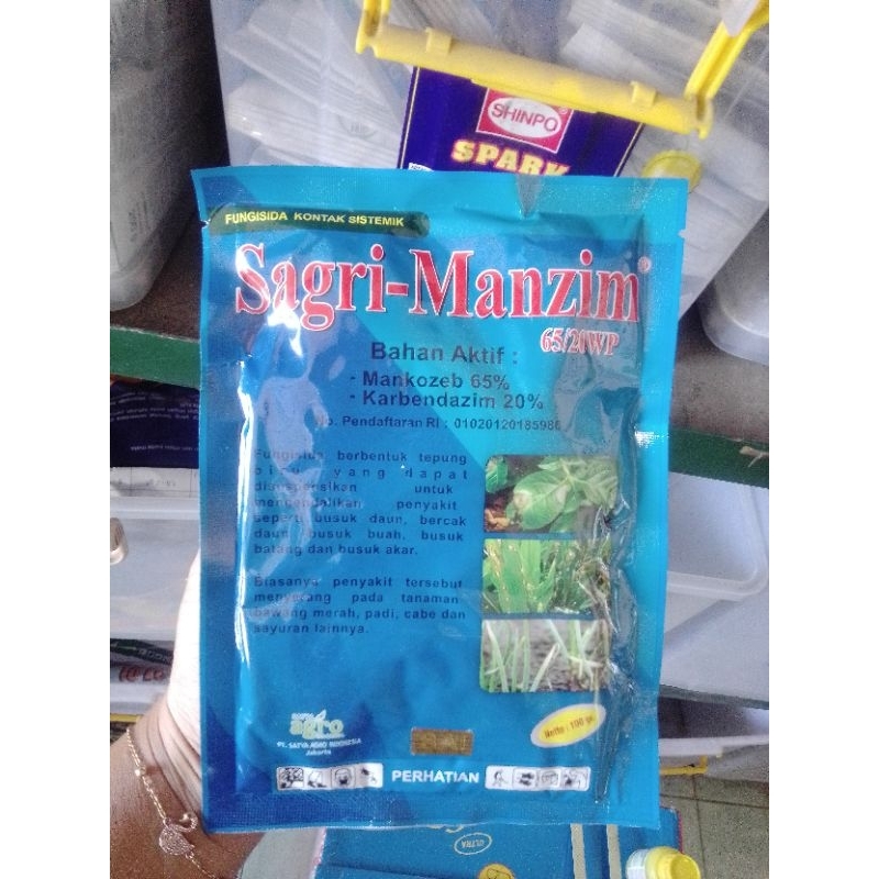 Jual Sagri manzim 100gr fungisida alternatif delsene pestisida Obat ...