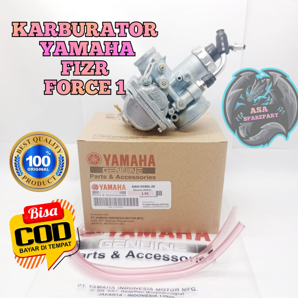 Jual KARBURATOR 4wh asli original Motor yamaha fizr , Sigma , Alfa ...