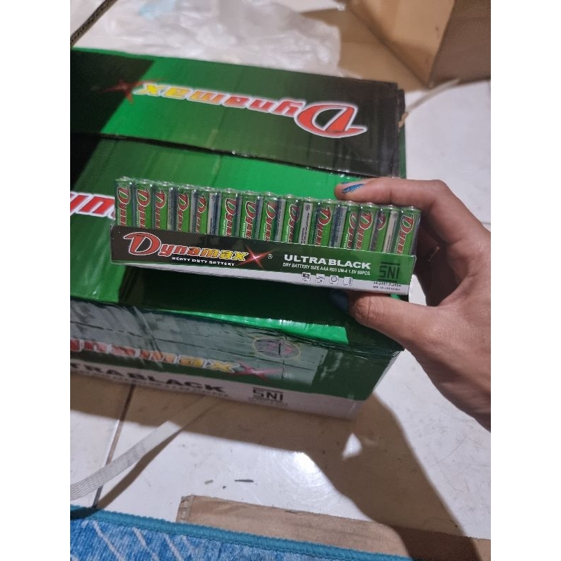 Jual BATERAI DYNAMAX AAA/A3 UNTUK REMOT AC/DVD/TV (ISI 4 BUAH Batre ...