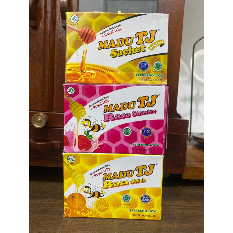 Jual Madu TJ Sachet / 1 Box isi 12 Sachet | Shopee Indonesia