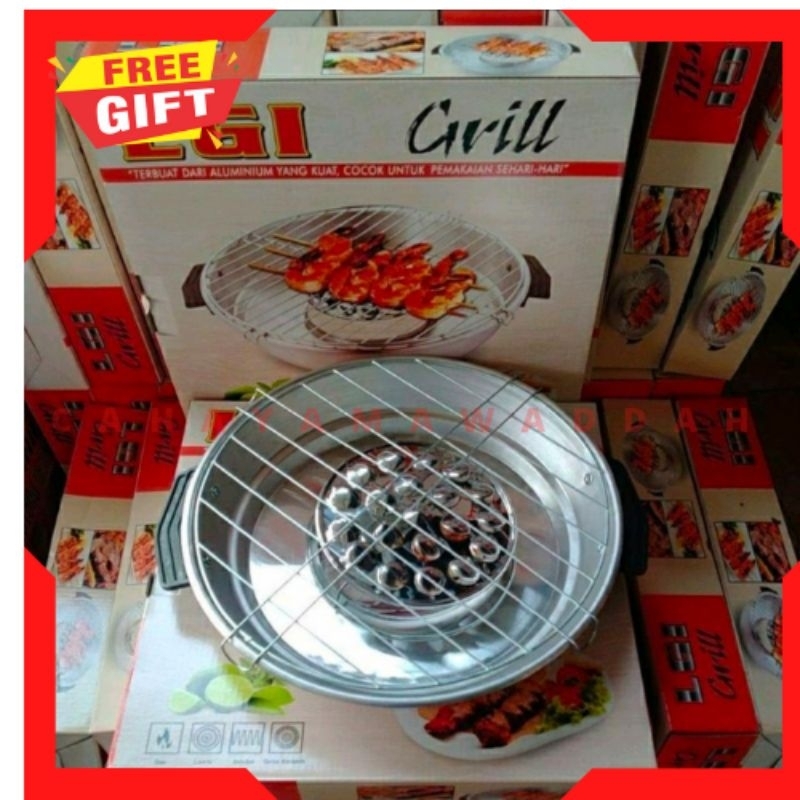 Jual Alat Bakar Sate LGI Fancy Grill Putar Bakaran Sosis Panggangan ...