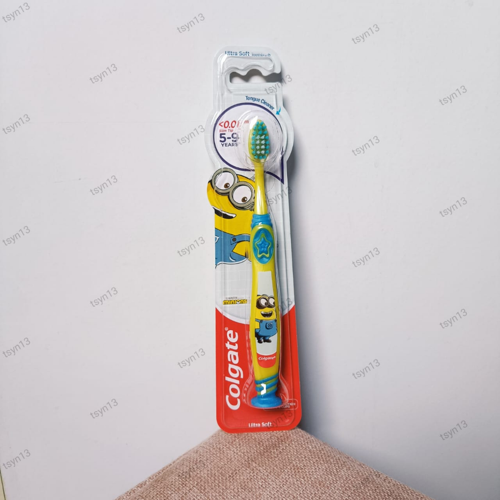 Jual Colgate Kids Minion Ultra Soft Toothbrush 5-9 Tahun - Sikat Gigi ...