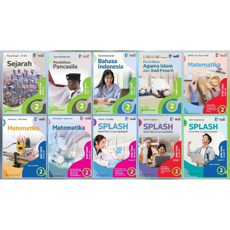 Jual BUKU PAKET MATA PELAJARAN SMK/MAK KELAS 2 KURIKULUM MERDEKA ...