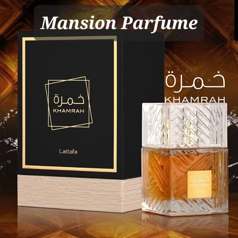 Jual KHAMRAH by Lattafa , Parfum Original Dubai 100ml EDP | Shopee ...