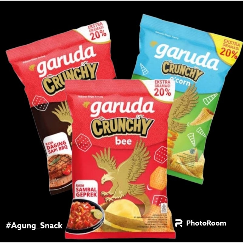 Jual Garuda | Crunchy Potato | Varian Rasa 1 Renceng Isi 10 Bungkus ...
