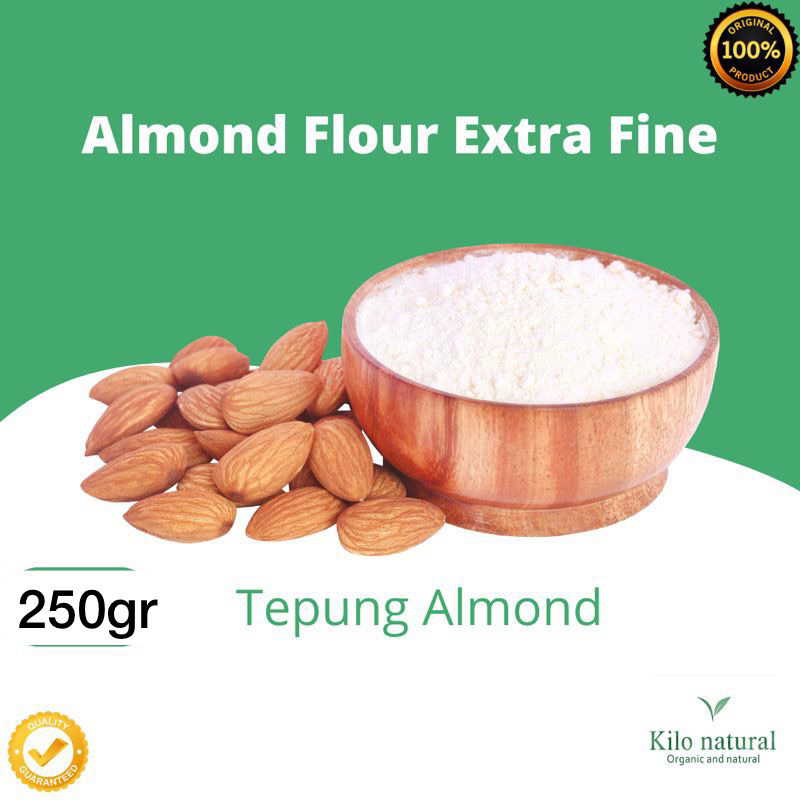 Jual Tepung Almond Halus 250gr / Almond Powder 250gr | Shopee Indonesia