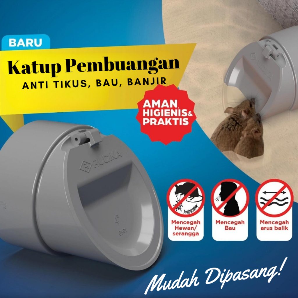 Jual Penutup Buka Lubang Saluran Air Kamar Mandi Katup Otomatis Tutup ...