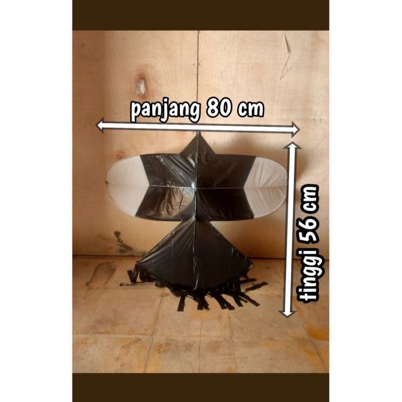 Jual layangan gapangan ukuran 80cm Manukan kerangka layangan kerangka ...