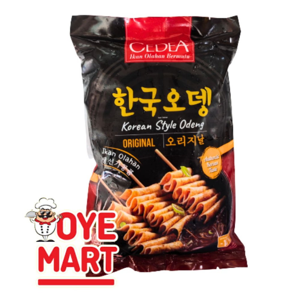 Jual CEDEA KOREAN STYLE ODENG RASA ORIGINAL 480GR/IKAN OLAHAN/ODENG ...