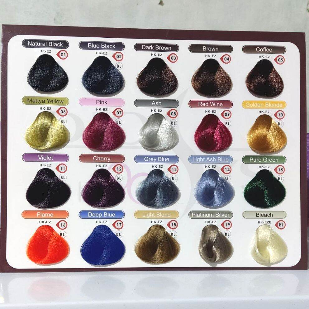 Jual Katalog Rambut Sintetis Warna Semir Rambut Diosys | Shopee Indonesia