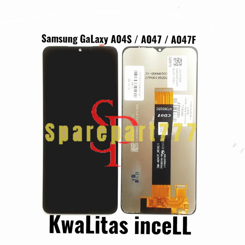 Jual Lcd Touchscreen Fullset Kwalitas InceLL Samsung Galaxy A04S - A047 - A047F | Shopee Indonesia