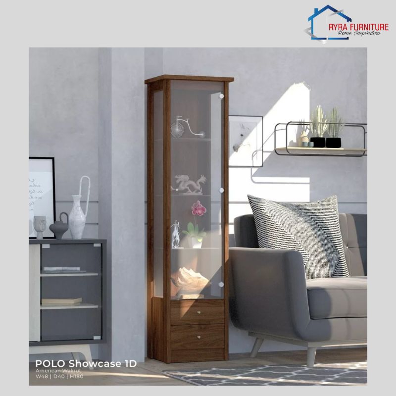 Jual LEMARI HIAS/LEMARI DISPLAY/LEMARI PAJANGAN/SHOWCASE - POLO 1D ...