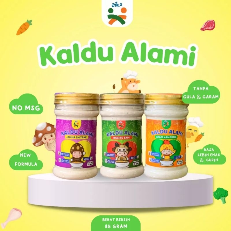 Jual AIKO Kaldu Alami Penyedap Rasa Non MSG - Exp Feb 2025 | Shopee ...