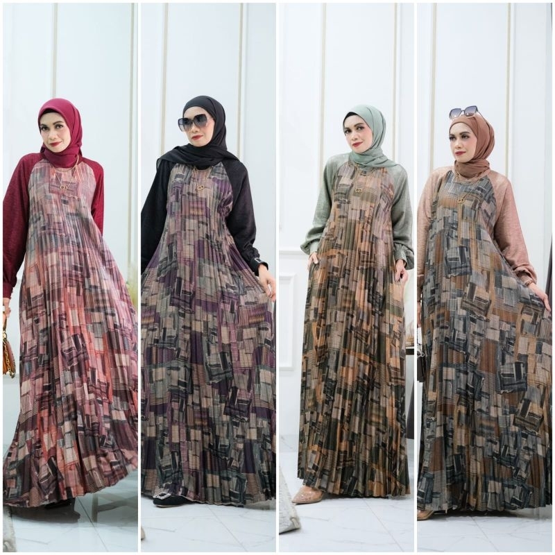 Jual Maisya dress prisket by dcl premium | Shopee Indonesia