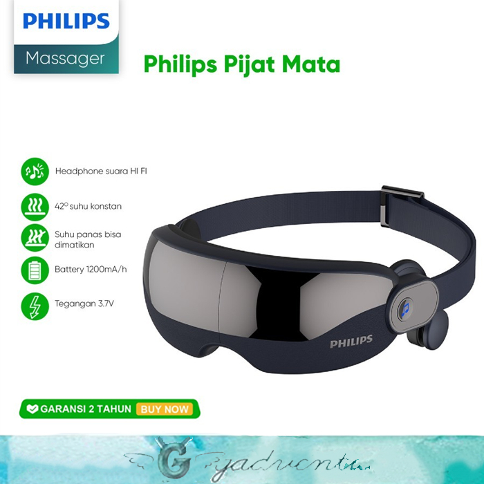 Jual Philips PPM2702 Eye Massage Pijat Mata Hangat Eyes Bone Warmer ...