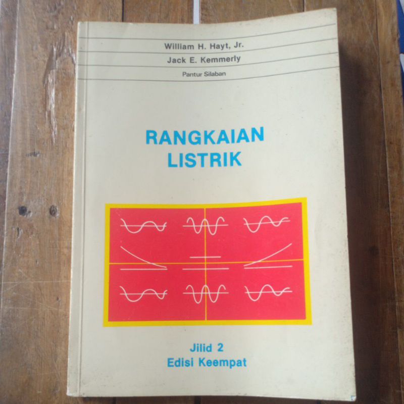 Jual BUKU RANGKAIAN LISTRIK JILID 2 EDISI KEEMPAT oleh William H.Hayt ...