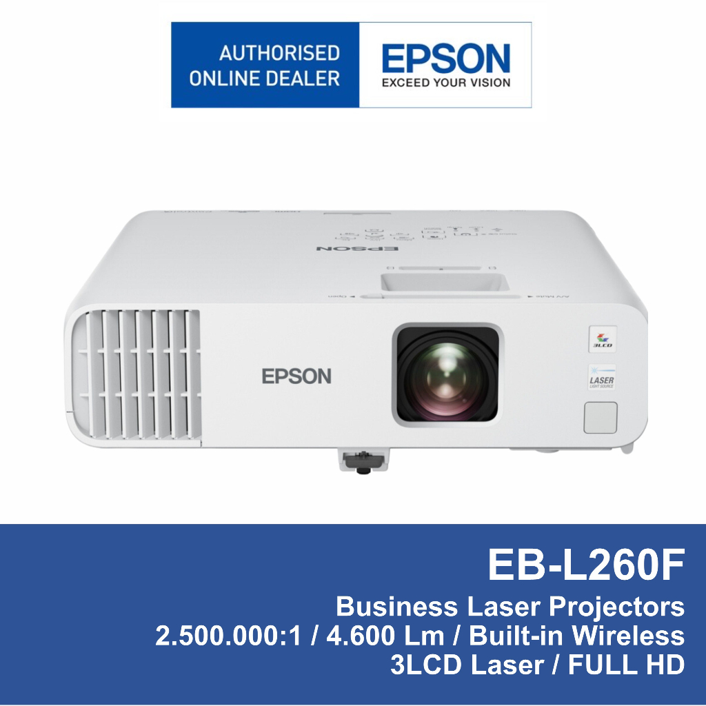 Jual Proyektor EPSON EB-L260F L260F Laser Full HD 4600 Lumens penganti ...