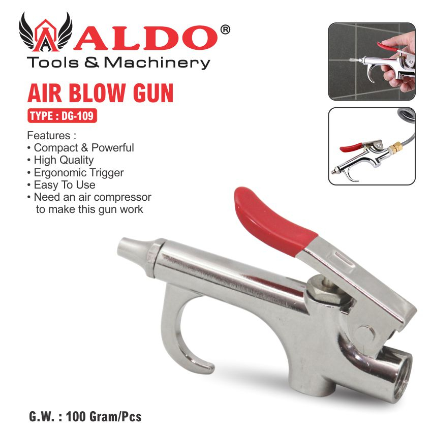 Jual AIR BLOW GUN DG-109 / TEMBAKAN ANGIN KOMPRESSOR / ALAT SEMPROTAN ...