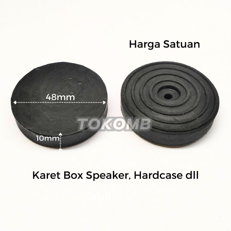 Jual Kaki Karet Box Speaker DVD Hardcase Ampli D48 | Shopee Indonesia