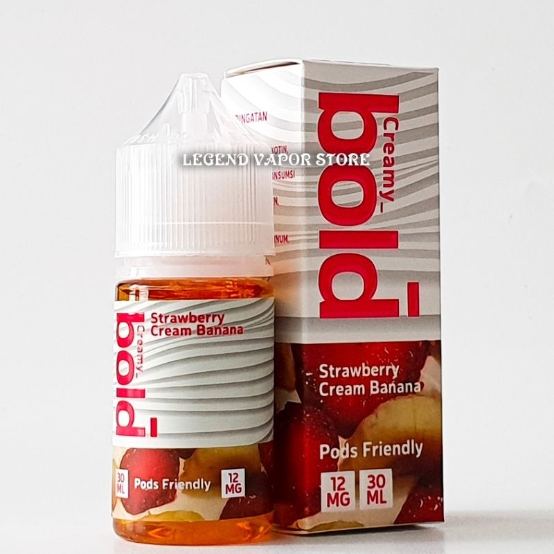 Jual SALT NIC - LIQUID BOLD Creamy Series 30ML 12MG AUTHENTIC | Shopee ...